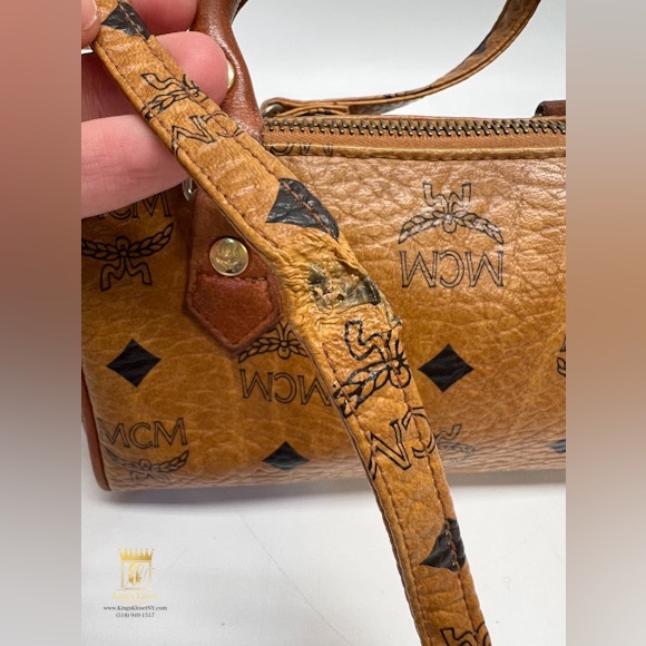 MCM | Bags | Mcm Mini Boston Bag | Poshmark